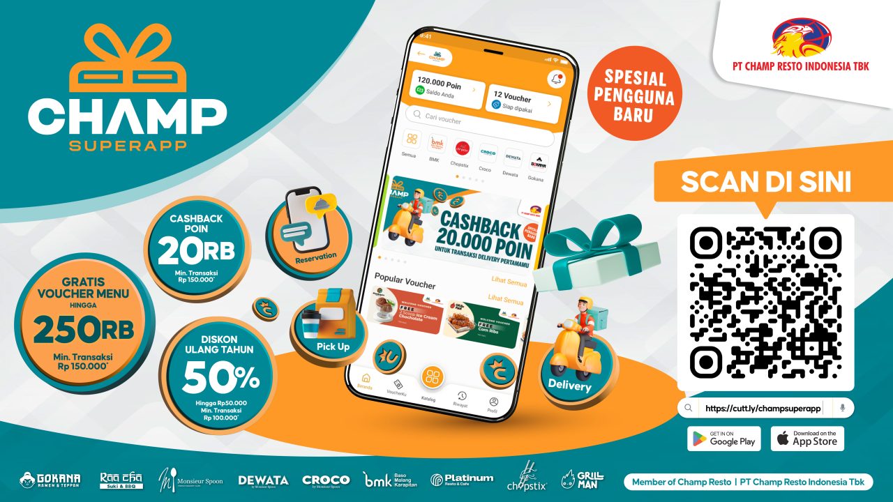 Champ Super App - Champ Resto Indonesia